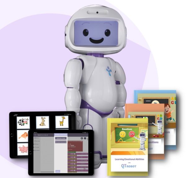 QTrobot, our at home robot tutor for autism [Parent Testimonial]