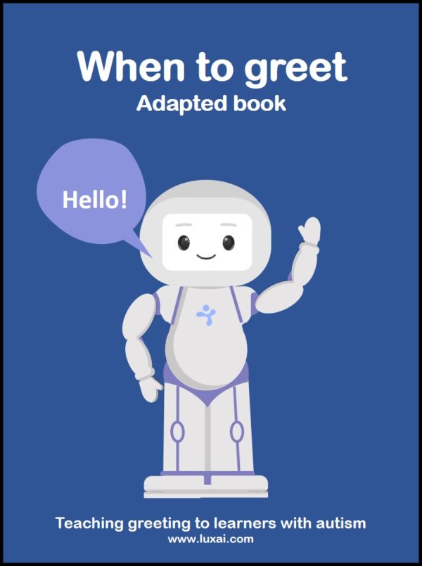 Teaching greeting to children with autism